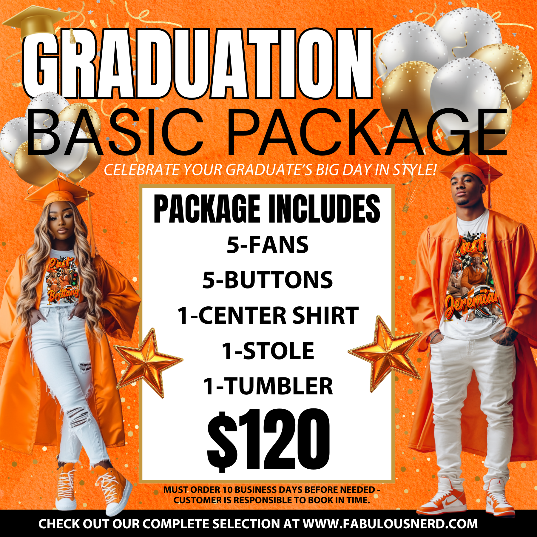 Basic Graduation Bundle Package – FABULOUS NERD - CREATIVE CUSTOM DESIGNS