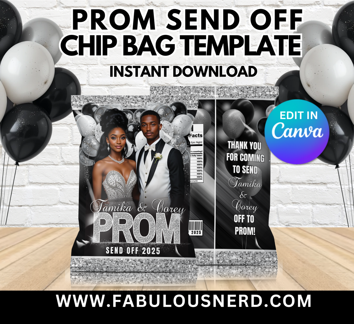 Prom Couple Send Off – FABULOUS NERD - CREATIVE CUSTOM DESIGNS